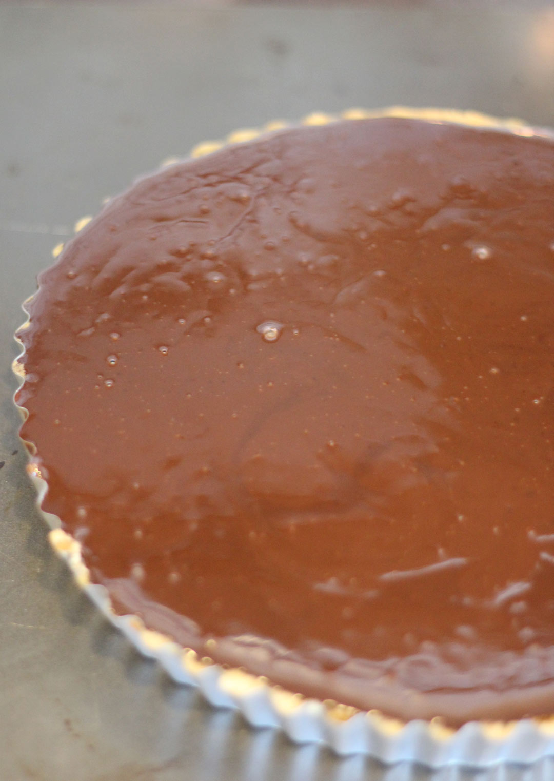 Dark Chocolate Shortbread Tart | Gutsy Gluten Free Gal - Delicious food ...